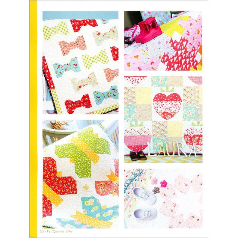 Fat Quarter Baby Quilt Pattern Book by Its Sew Emma 20 Crib - Etsy