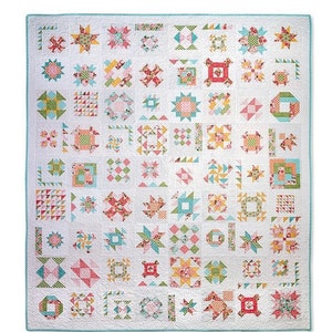 Summer Moon Quilt Pattern Book - Block of the Month BOM Pattern Book ...