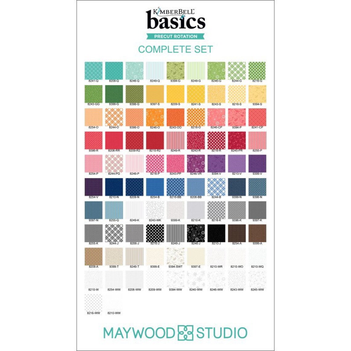 Kimberbell Basics Kims Picks Fabric Layer Cake COMPLETE SET | Etsy