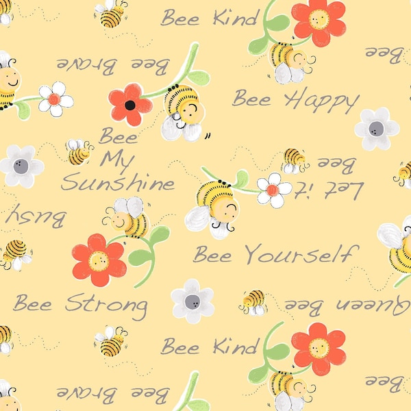 Honey Bee Fabric - Etsy