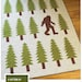 Bigfoot Among the Pines Quilt Pattern Digital Download. Finishes 69"x76 ...