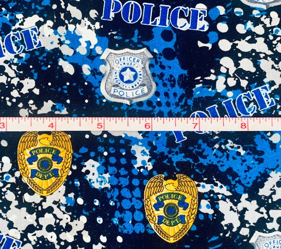 Police Novelty Fabric
