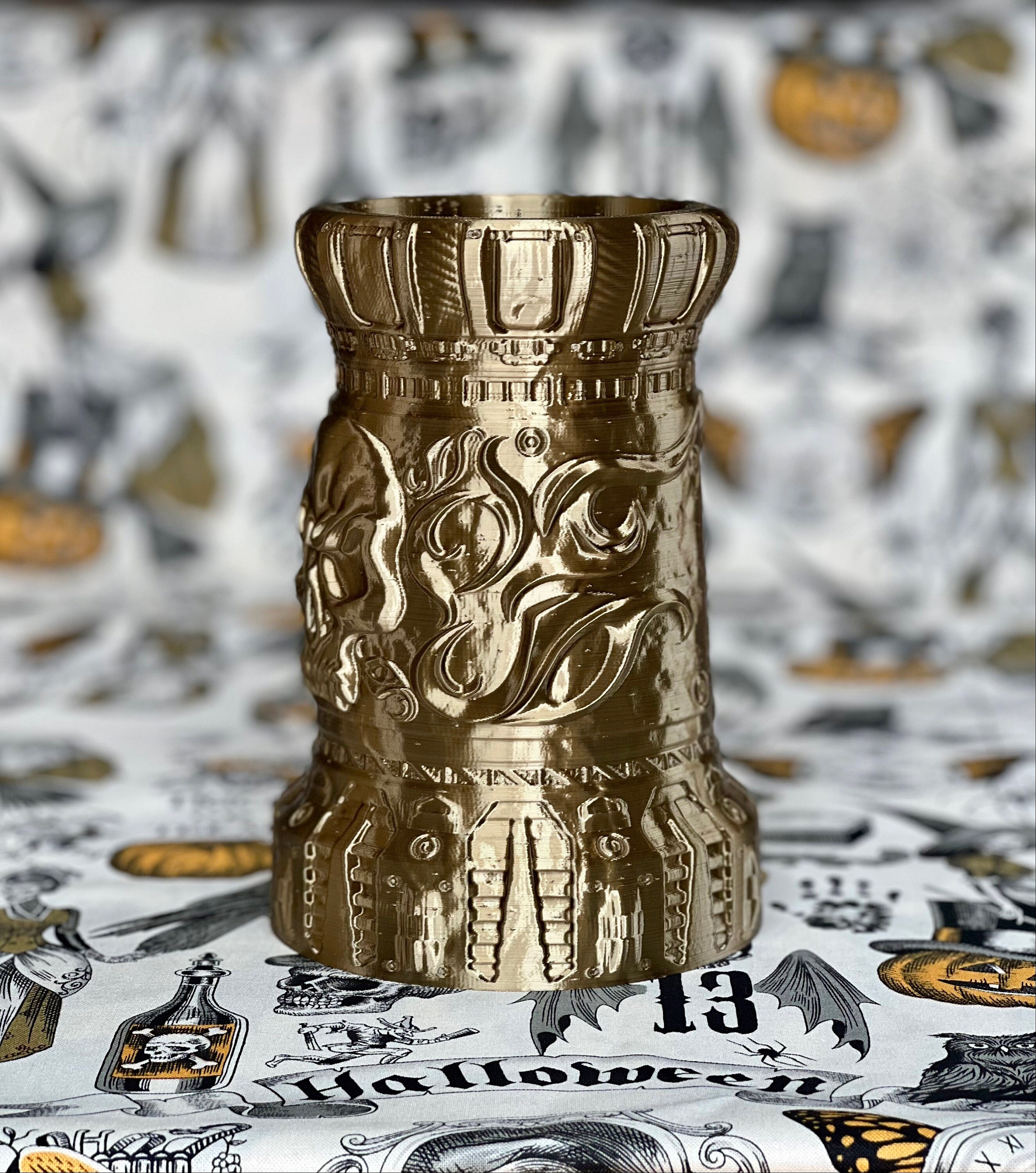 3D Printed Tabletop Dnd Fantasy Gaming Dice Cup - Etsy