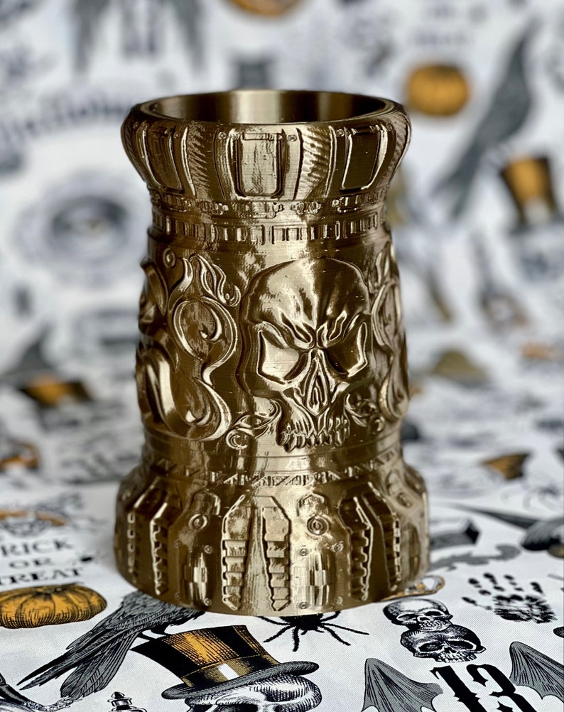 3D Printed Tabletop Dnd Fantasy Gaming Dice Cup - Etsy