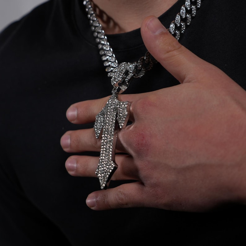 Trapstar Chain Cuban Style 50cm Length, Perfect for Men, Stainless ...