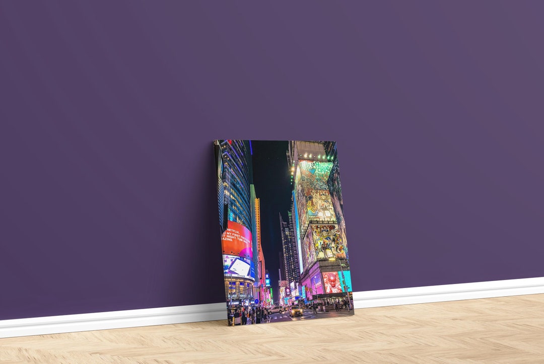 Times Square Canvas Print, Times Square Print, Times Square Poster ...