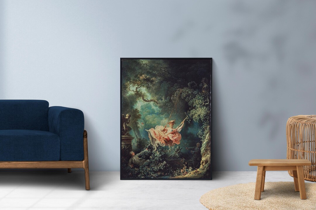 Jean Honoré Fragonard the Happy Possibilities of the Swing 1764, Jean ...