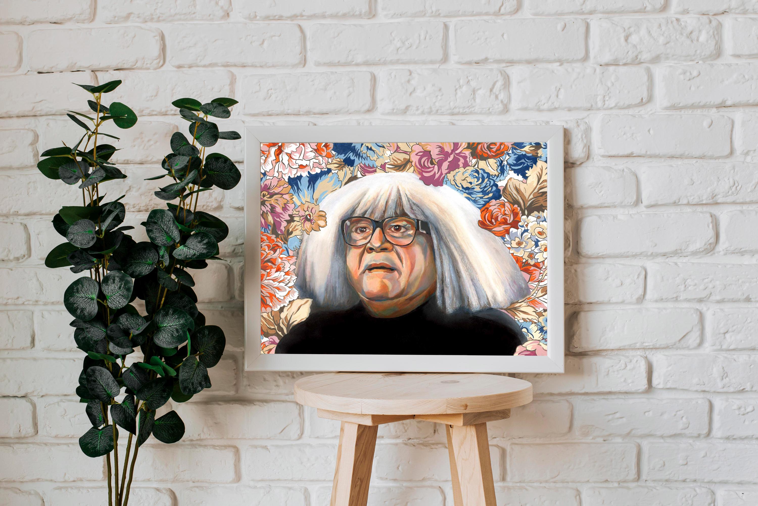 Frank, Oil Painting, Danny Devito, Canvas Painting, It's Always Sunny ...