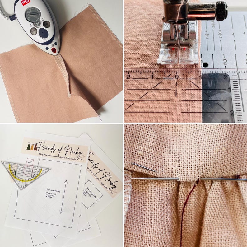 The Baggy Suit PDF Sewing Pattern and Photo Tutorial for 32 Cm/12,5 ...