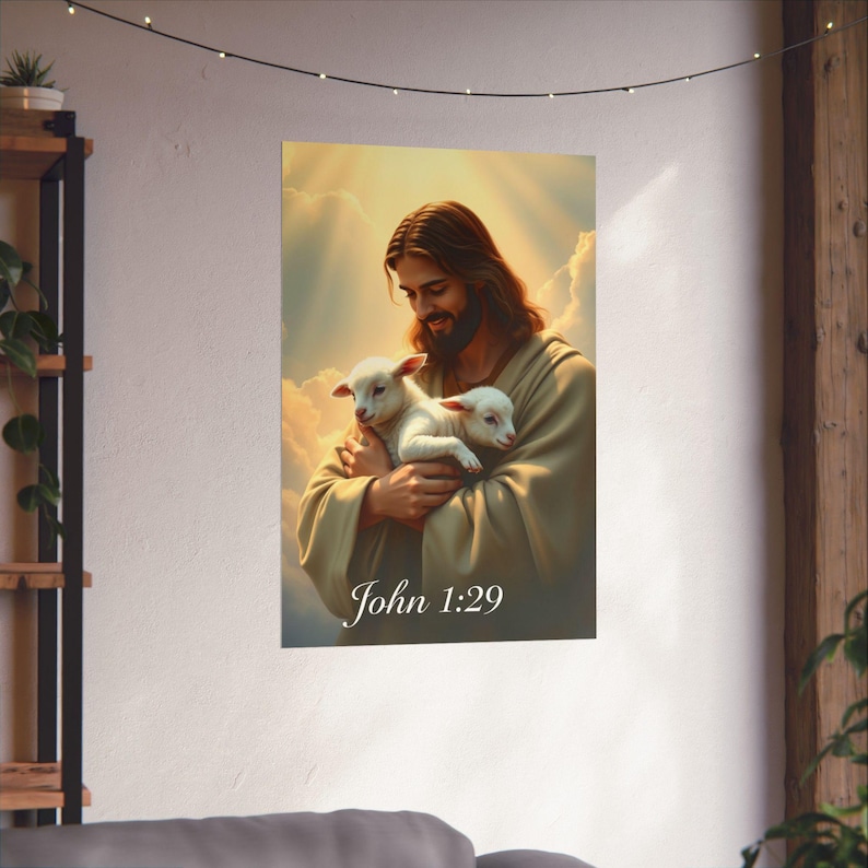 Lamb of God Poster - Etsy