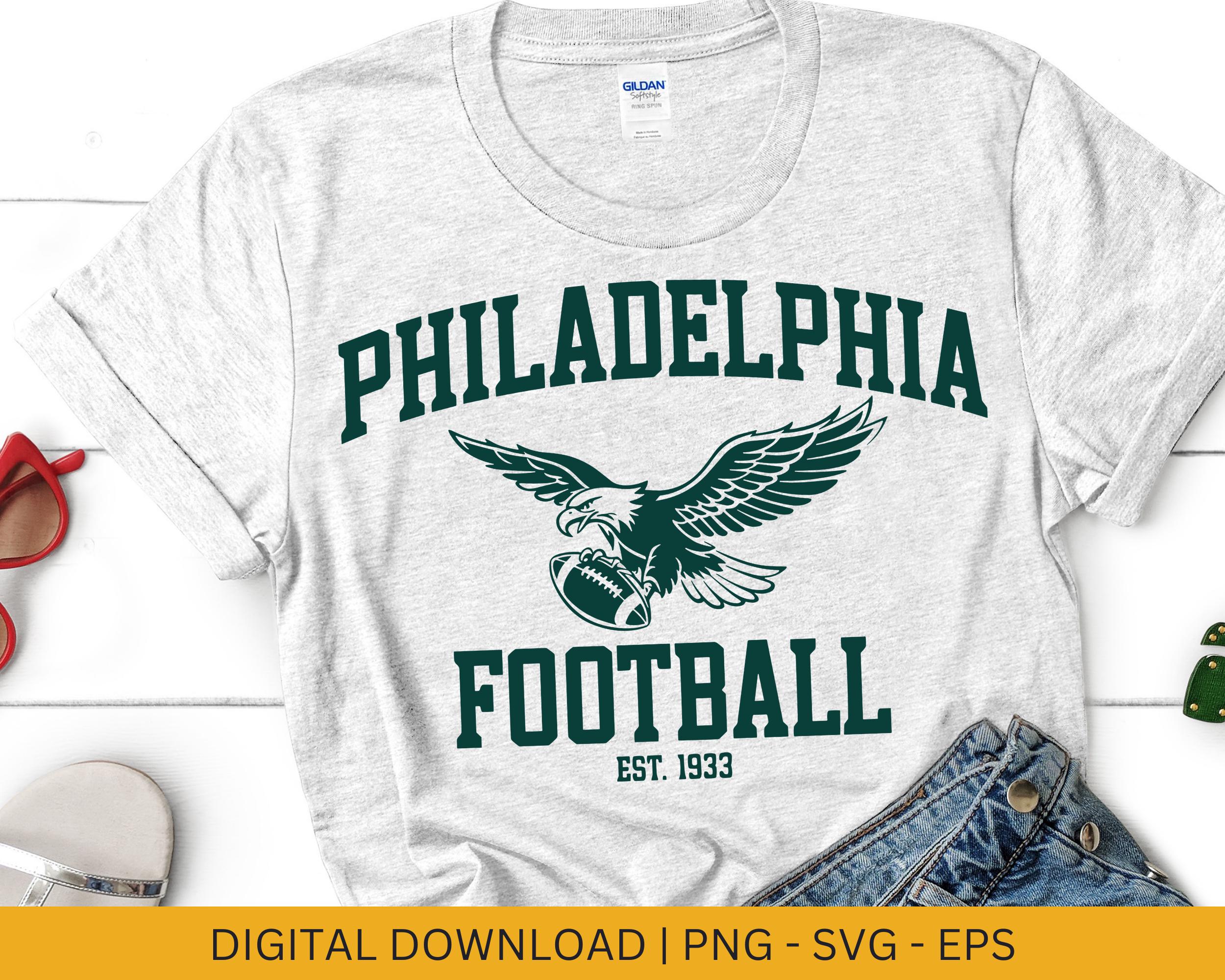 Eagles Throwback Logo Svg