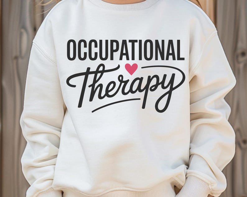 Pink OT SVG PNG: Occupational Therapy Shirt Design, Therapist Gift ...