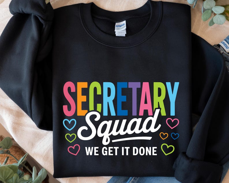 Funny Secretary Appreciation Design: Office Quote SVG PNG (digital ...
