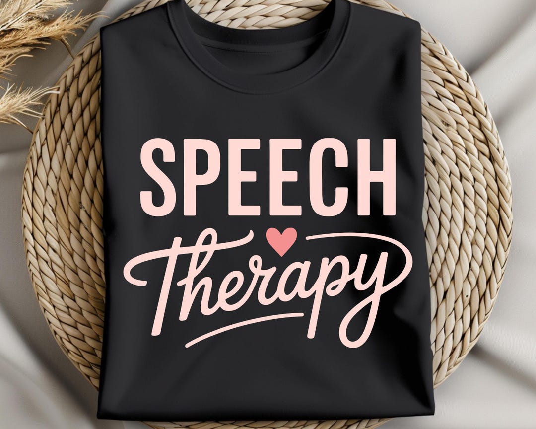 Speech Therapy PNG SVG, Speech Therapist Shirt Design, SLP Digital ...