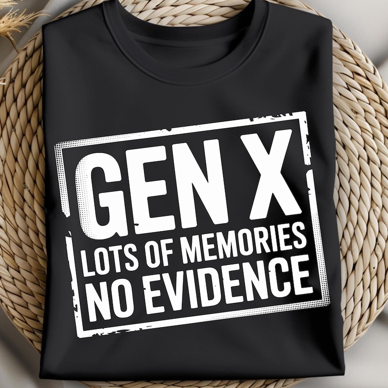 Gen X Mugs and Shirts - Etsy