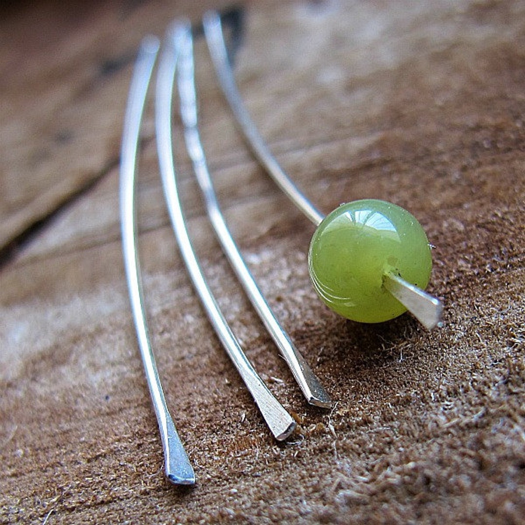 Hand Hammered Sterling Silver Sticks 20 Gauge for Dangle Earrings ...