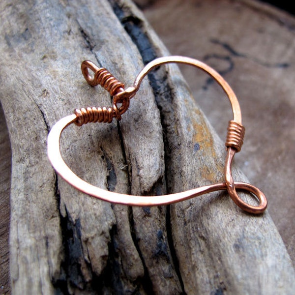Copper Wire Heart - Etsy