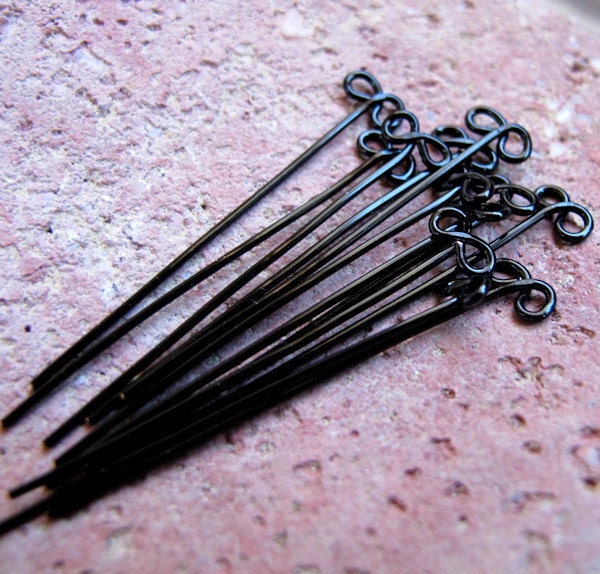 Handmade Head Pins 40 Pieces Set. Bow Headpins 22g. Infinity - Etsy