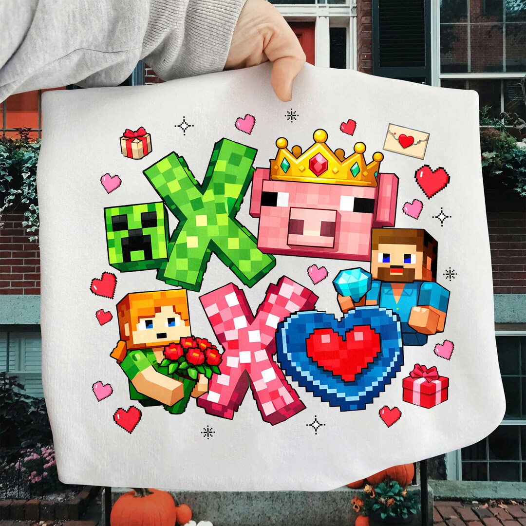 XOXO Gaming Png, Be Mine PNG, Valentines Day Png, Gaming Valentine ...