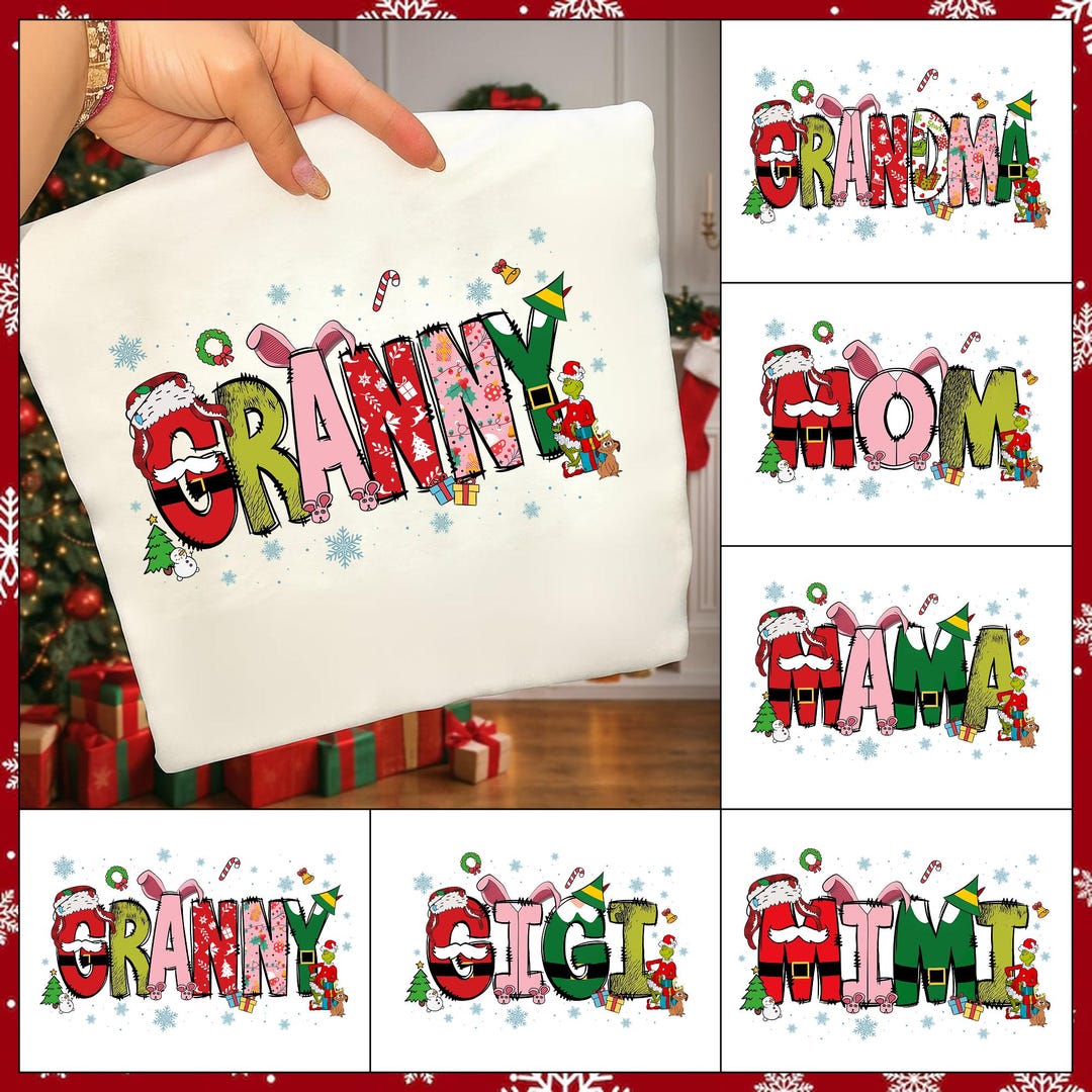 Custom Christmas Movie Mama Png Bundle, Thief Christmas Png, Christmas ...