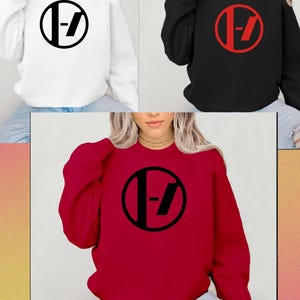 Twenty One Pilot Logo CREWNECK | Merch | TOP CLANCY Merch | Tyler ...
