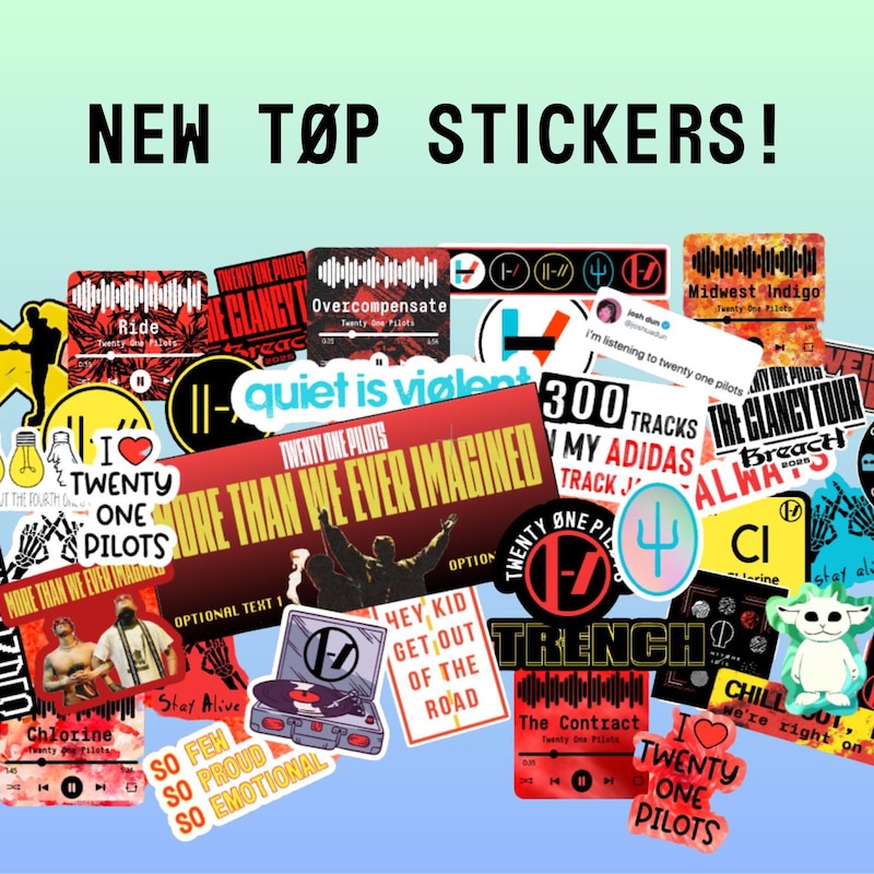 Twenty One Pilots Tattoos - Etsy