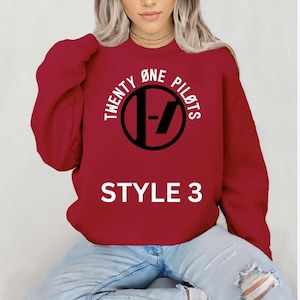 Twenty One Pilot Logo CREWNECK | Merch | TOP CLANCY Merch | Tyler ...