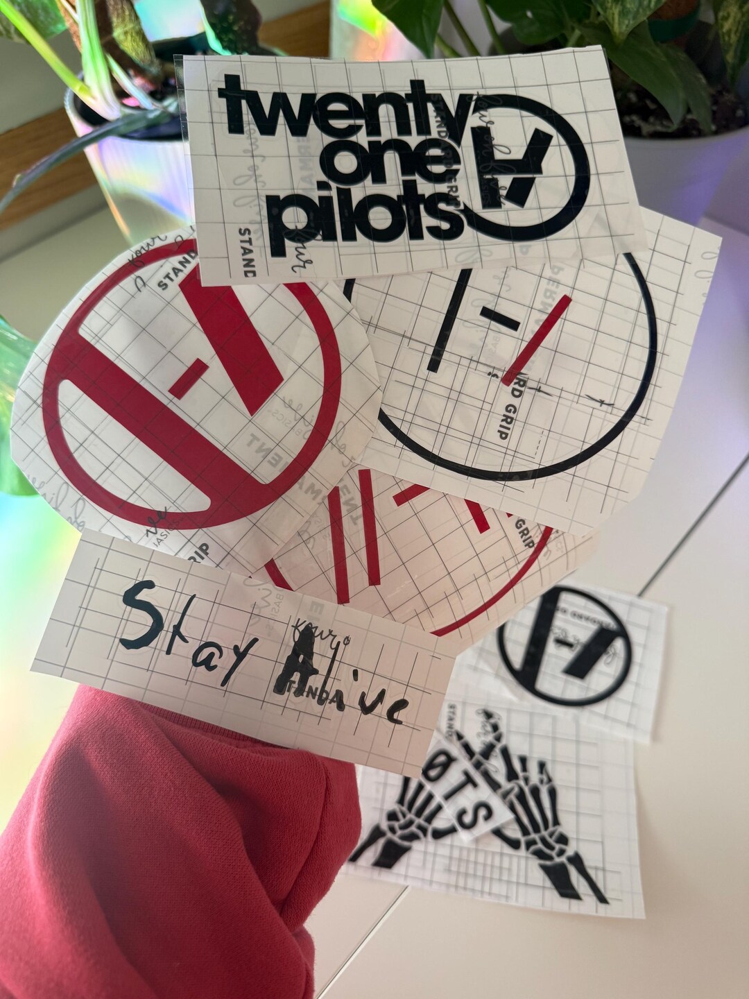 Twenty One Pilots Vinyl Decal | TOP Logo, Custom Car Window Sticker - Etsy