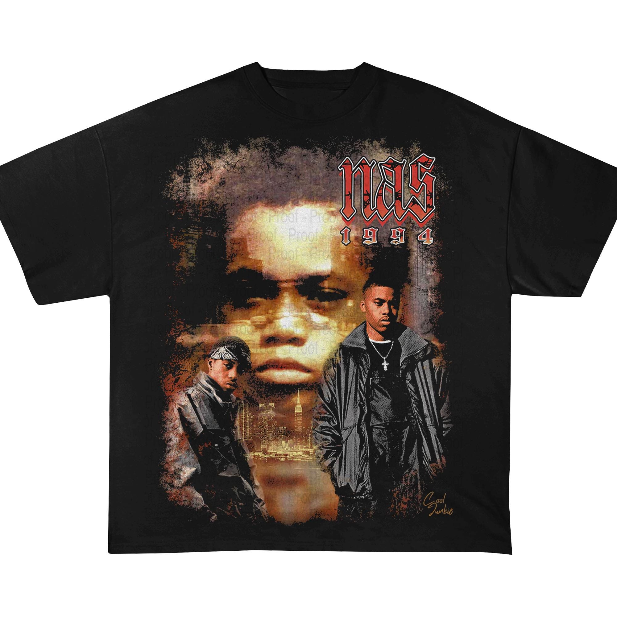 Nas Halftone T Shirt Design PNG Instant Download 300 Dpi Only Black and ...