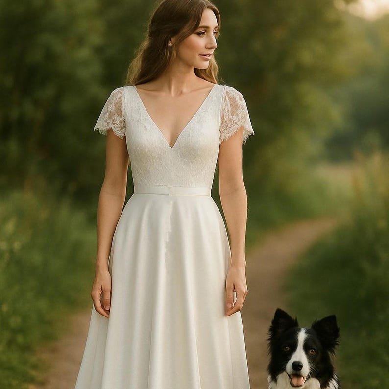 Boho Wedding Dress Sewing Pattern: Easy DIY Bridal Gown (PDF Pattern ...