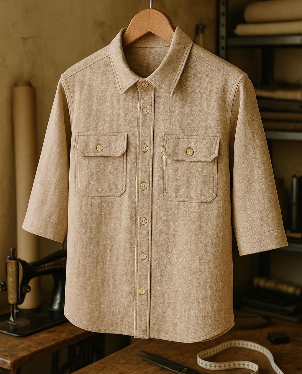 Men's Relaxed Fit Linen Shirt Sewing Pattern (sizes 36-56) (digital ...