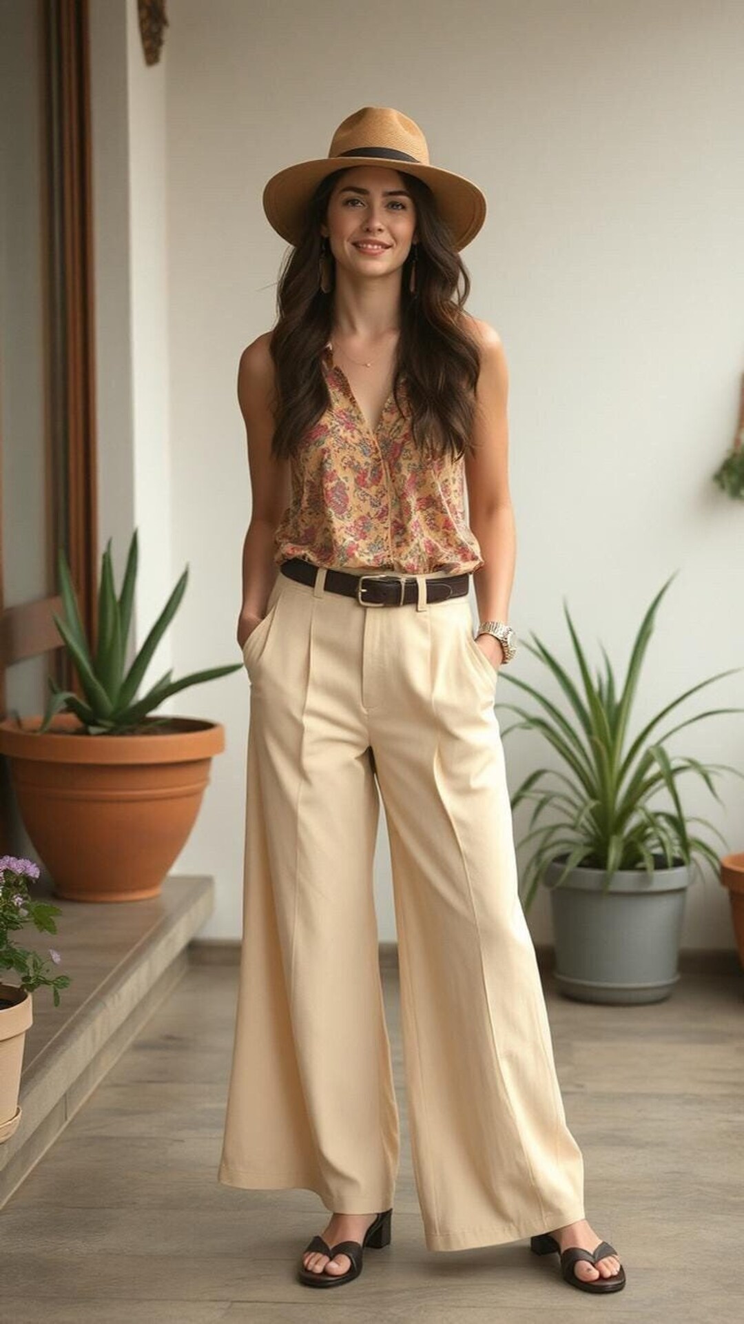 Palazzo Pants Sewing Pattern: Vintage Style (PDF Download XS-4XL) - Etsy