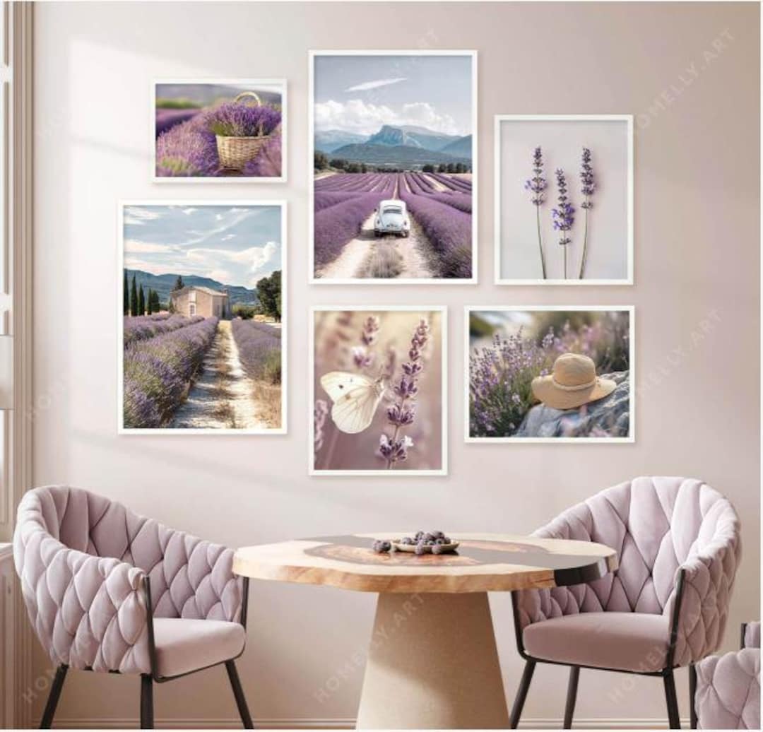 Digital Printable Poster: Lavander. Wall Art - Etsy