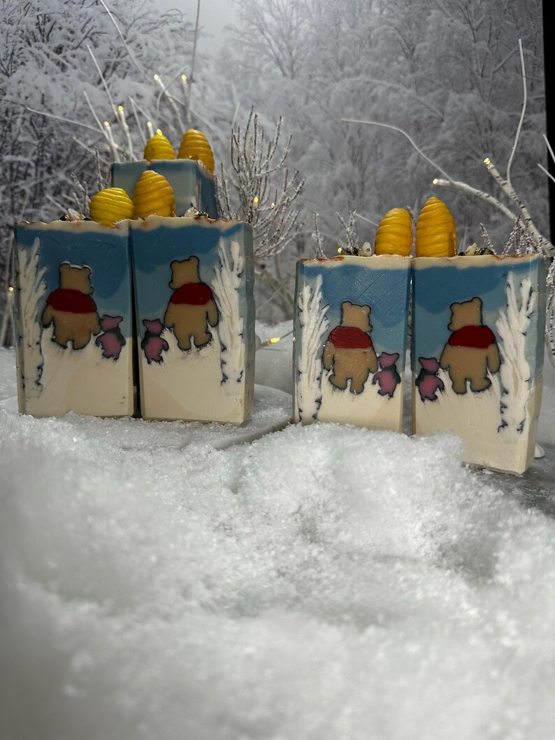 Piglet and Pooh Go Hunting for Woozles With Bee Hives - Etsy