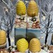 Piglet and Pooh Go Hunting for Woozles With Bee Hives - Etsy