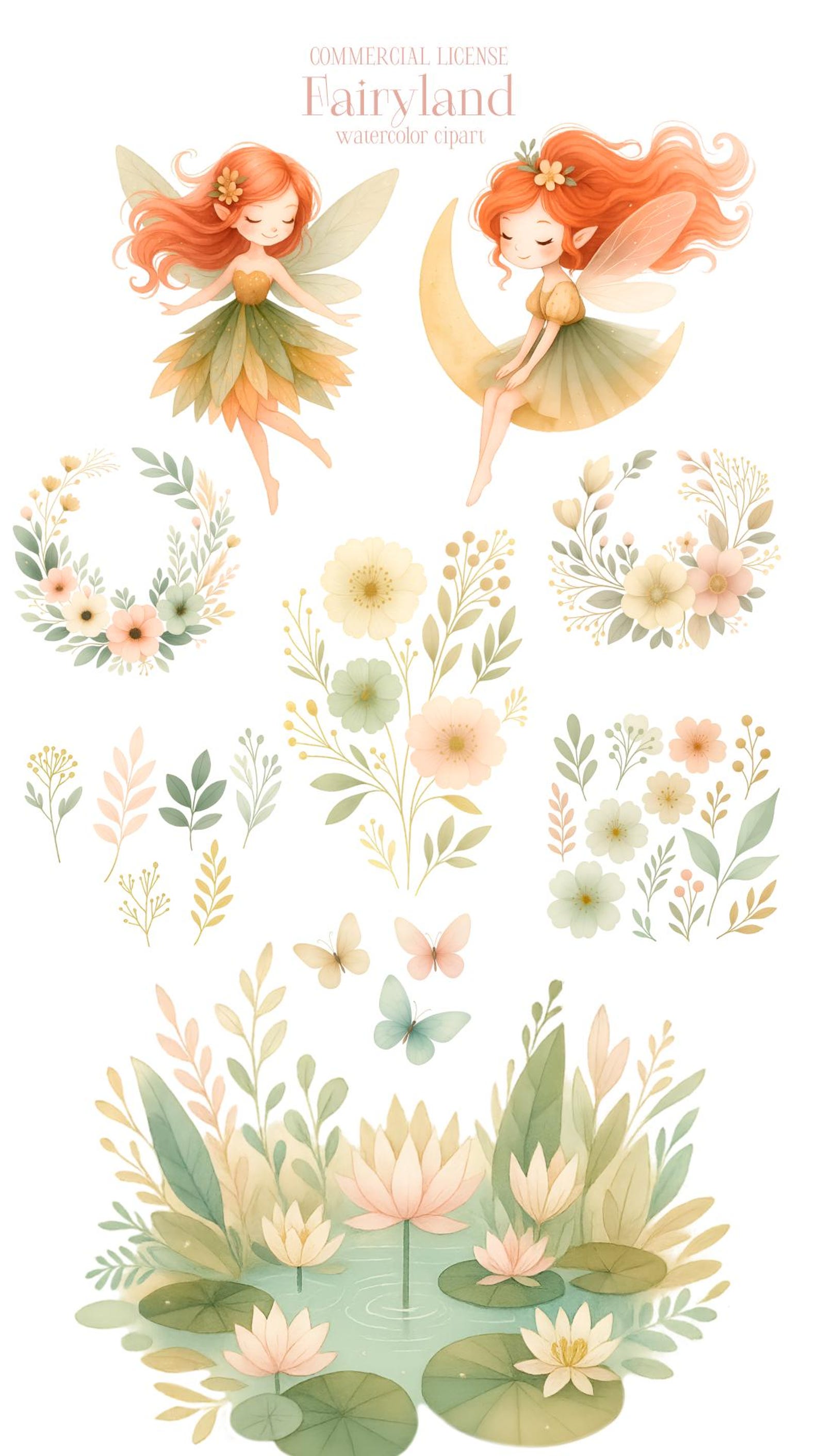 Fairies PNG Clipart, Fairytale Clipart, Fairy Land Clipart, Fairy House ...