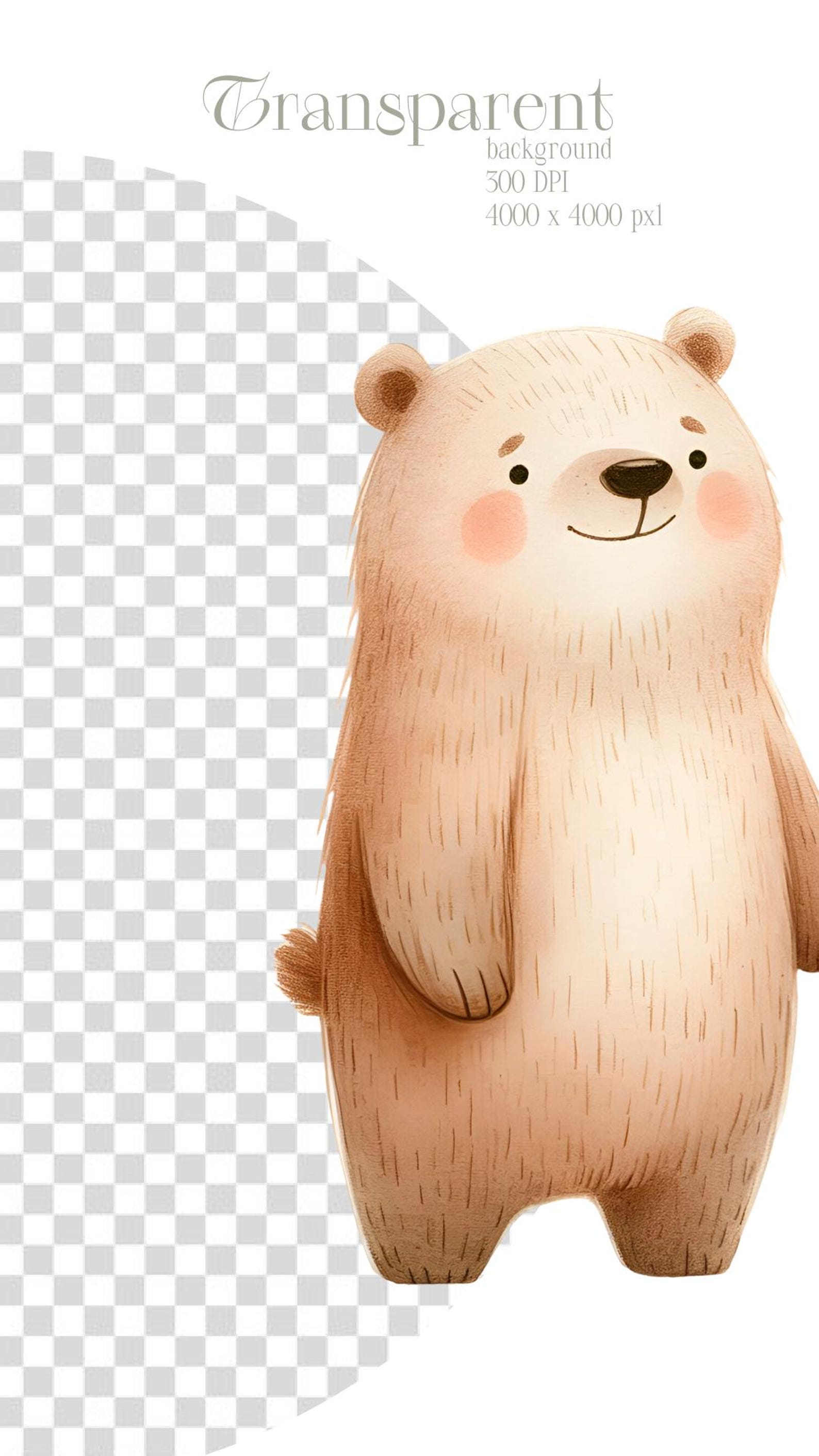 Watercolor Woodland Animals Clipart, Woodland Nursery, Forest Animals ...