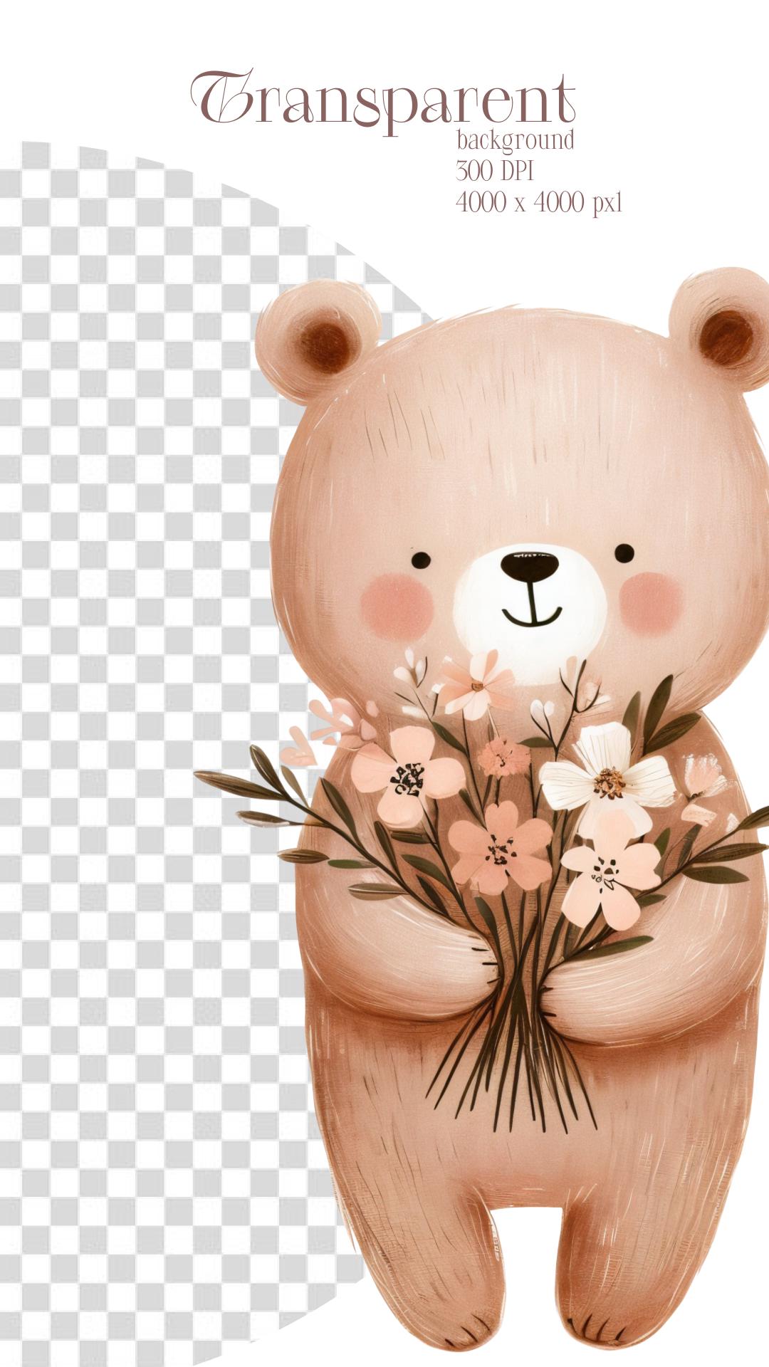 Woodland Clipart, Watercolor Woodland Animals Clipart, Cute Animals ...