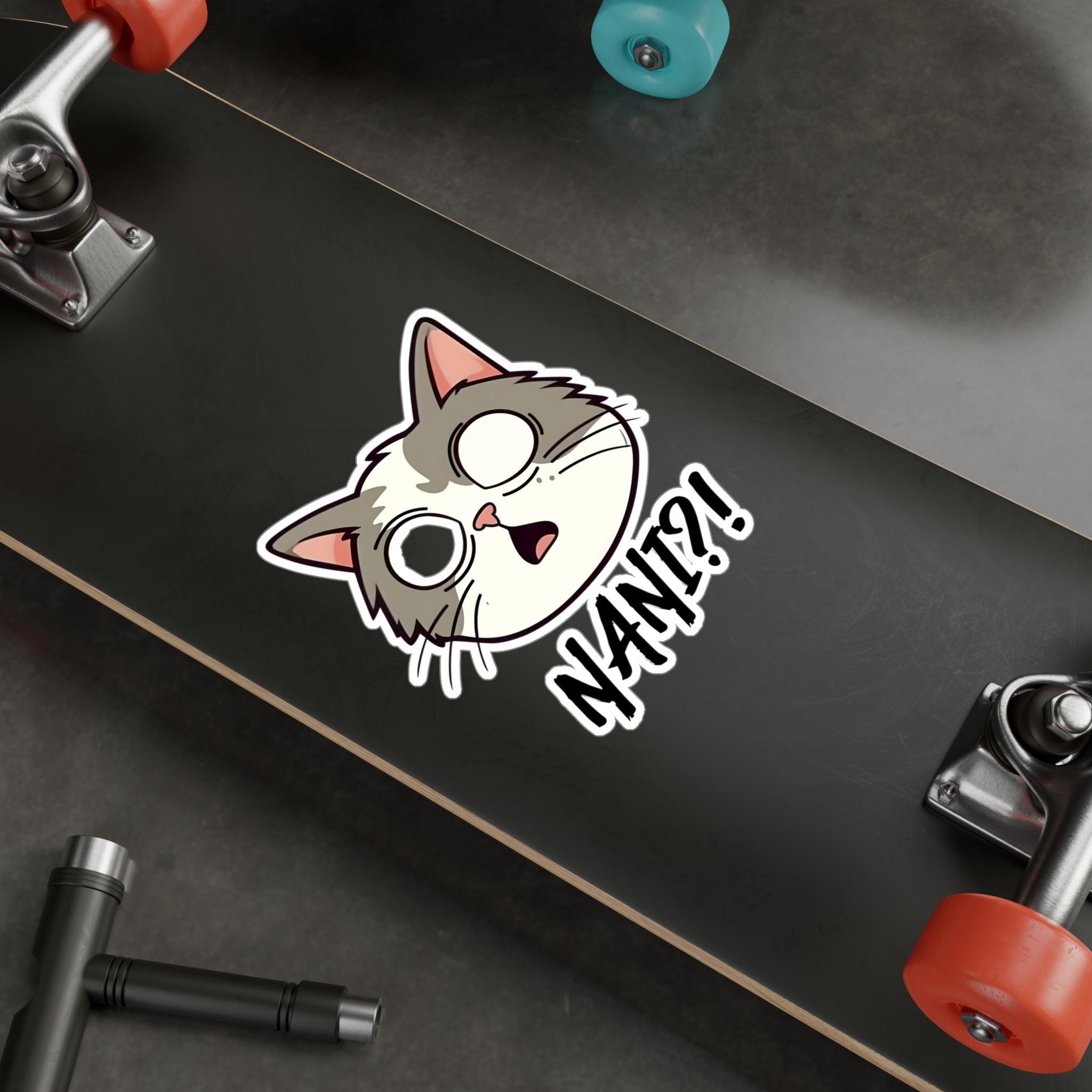 Nani Meme Anime Vinyl Decals, Anime Sticker, Anime Decal, Japanese ...