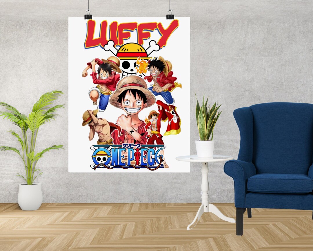 Anime One Piece Vertical Poster, Anime Wall Art, Manga Prints, Anime ...