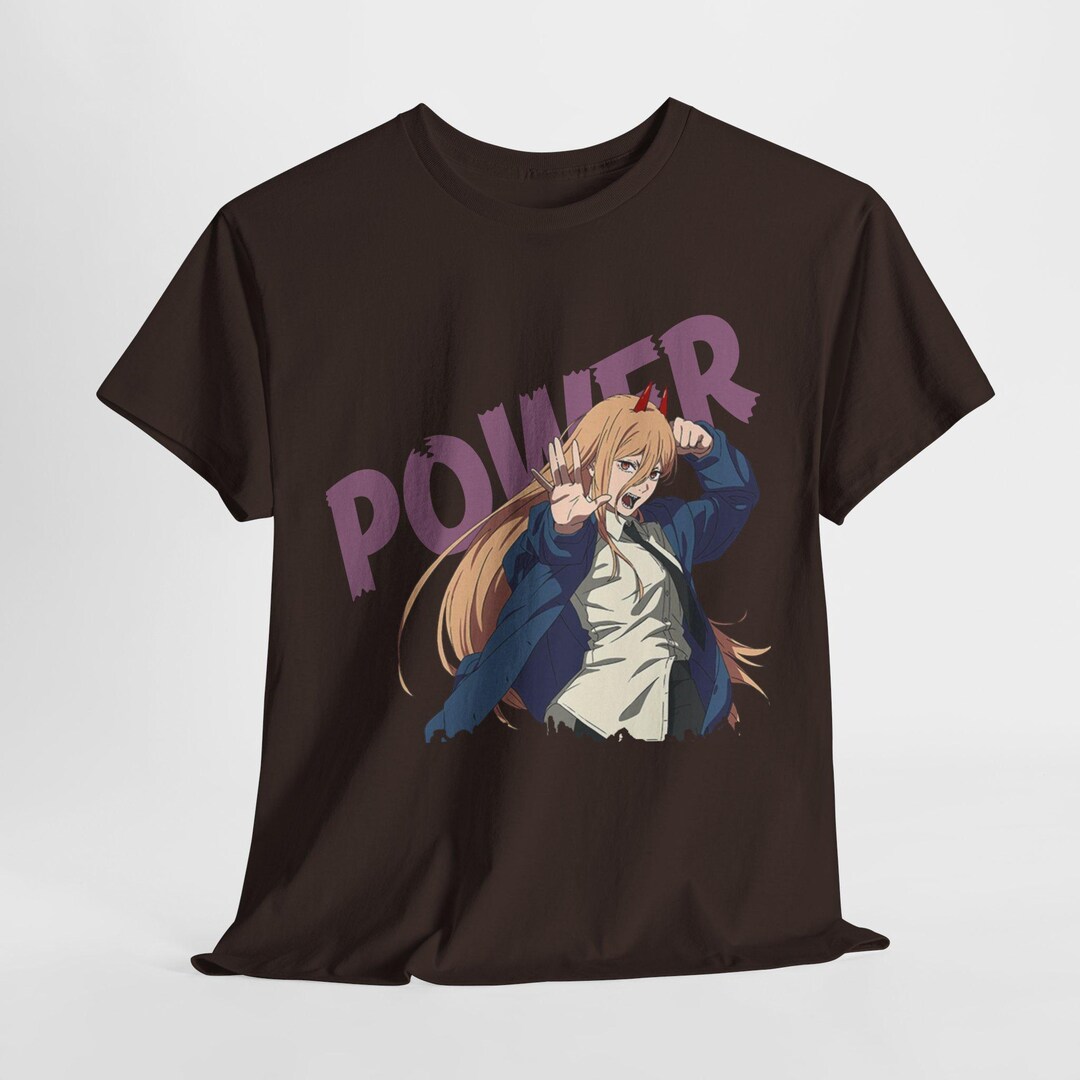 Power Chain Saw Man Anime Tee Shirt, Anime Graphic Shirt, Anime Gifts ...