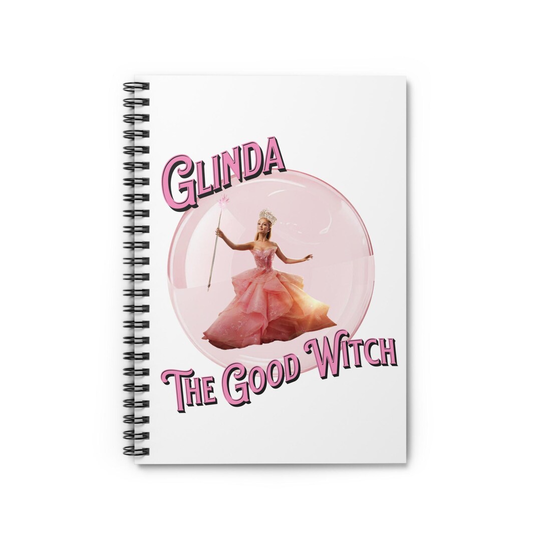 Glinda Wicked 2024 Spiral Notebook Ruled Line - Etsy