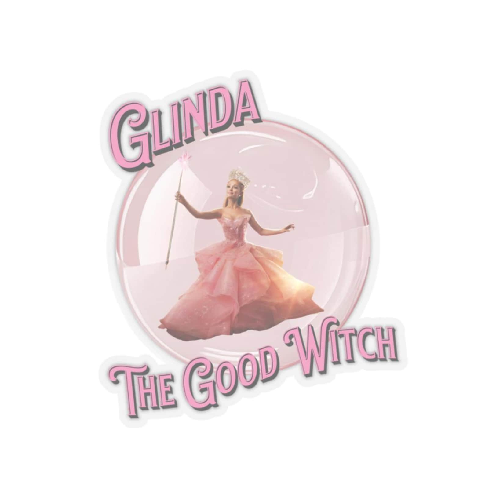 Glinda - Wicked Sticker 2024, Wizard of Oz Decor, Fantasy Laptop Decal ...