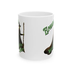Elphaba Wicked Witch Wizard of Oz Ceramic Mug, 11oz 15oz Unique Gift ...