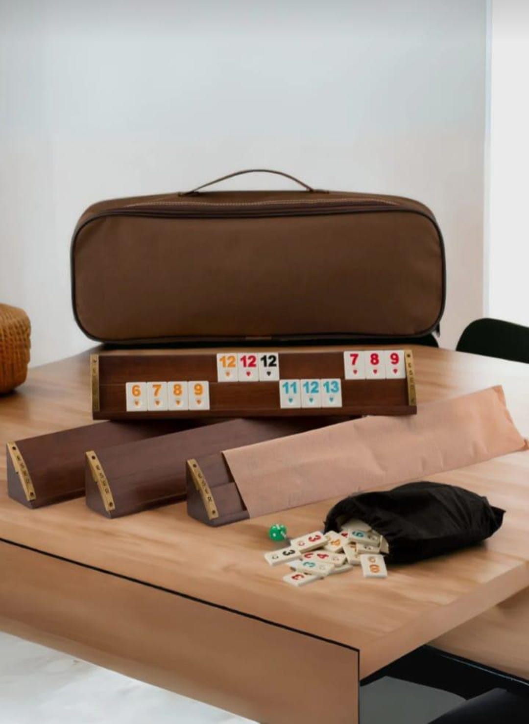 Wooden Handmade Rummy Game Set Rummy Game Set Board Games - Etsy