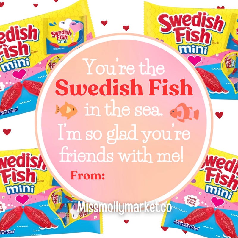 Swedish Fish - Etsy