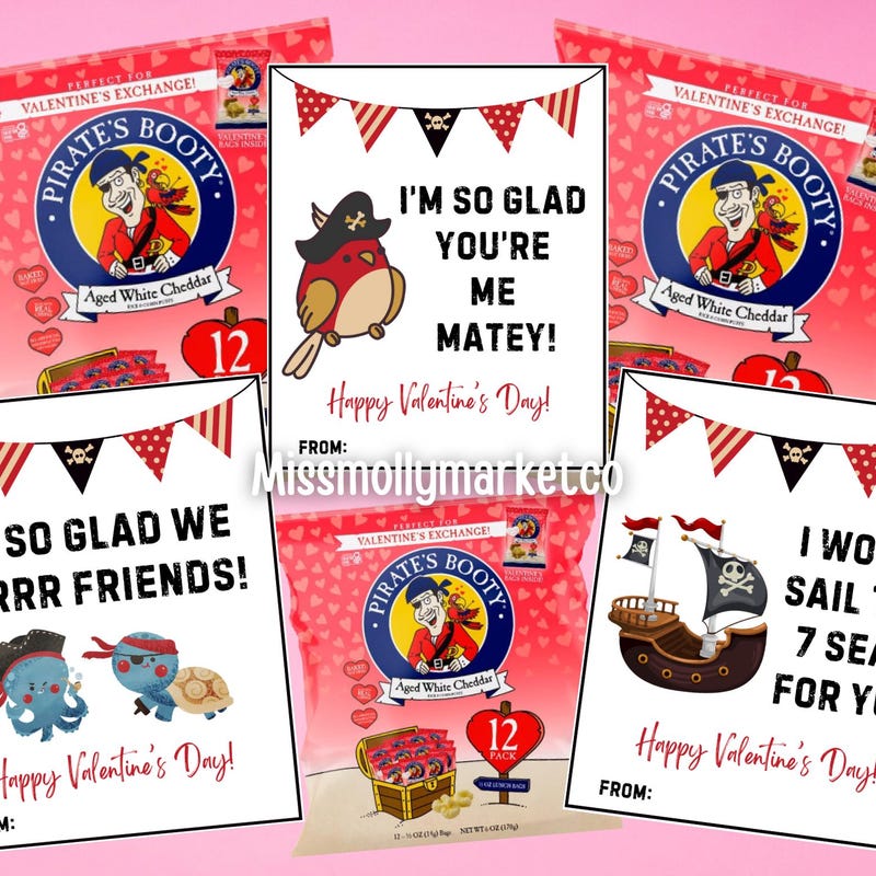 Pirate Valentine - Etsy