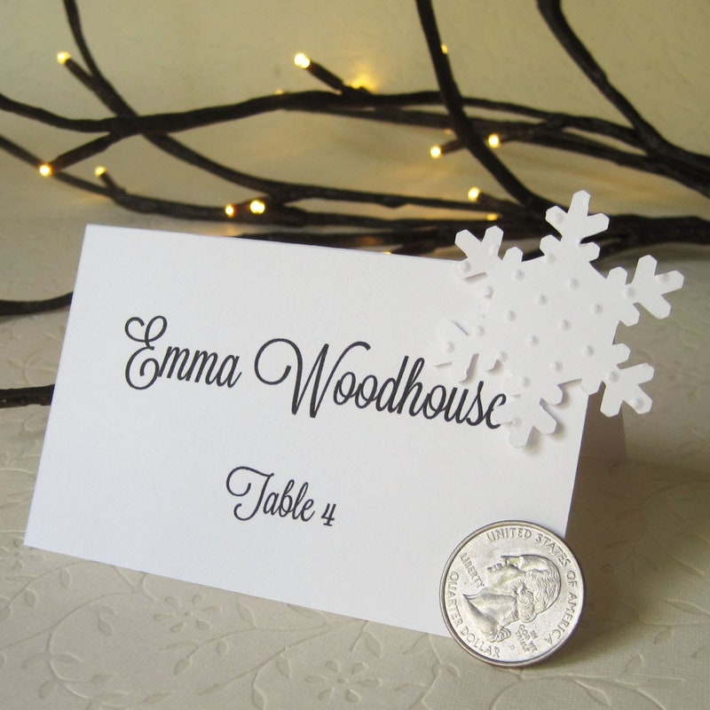 Frozen Place Cards - Etsy