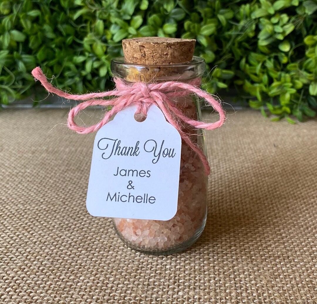 Personalized Wedding Tag ~ Thank You / Guest Tag / Napkin Tag / Tiny ...