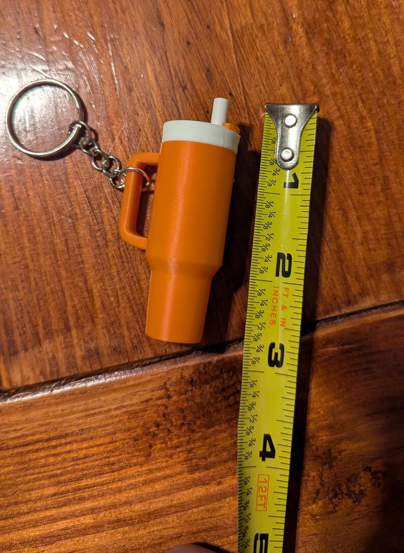 2 Mini Stanley Tumbler Keychains 3D Printed – 2 Color Pack! - Etsy
